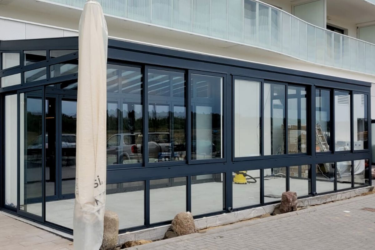 Zimní zahrada pro komerční účely | hobbytec.cz