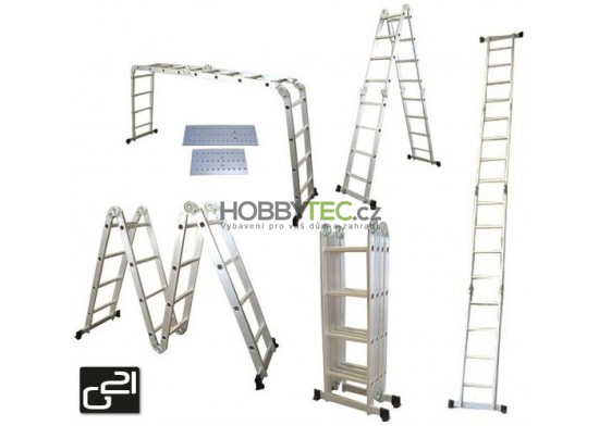 Vyberte si vhodný žebřík | hobbytec.cz