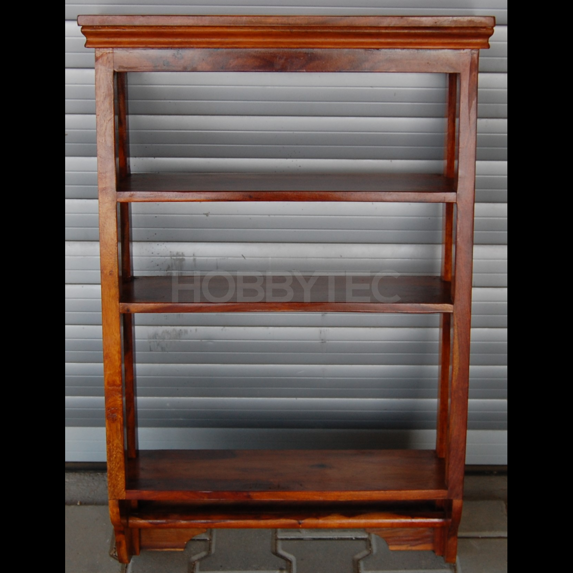 Police na zed' Jali 60x90x22 z indického masivu palisandr Antique white ...