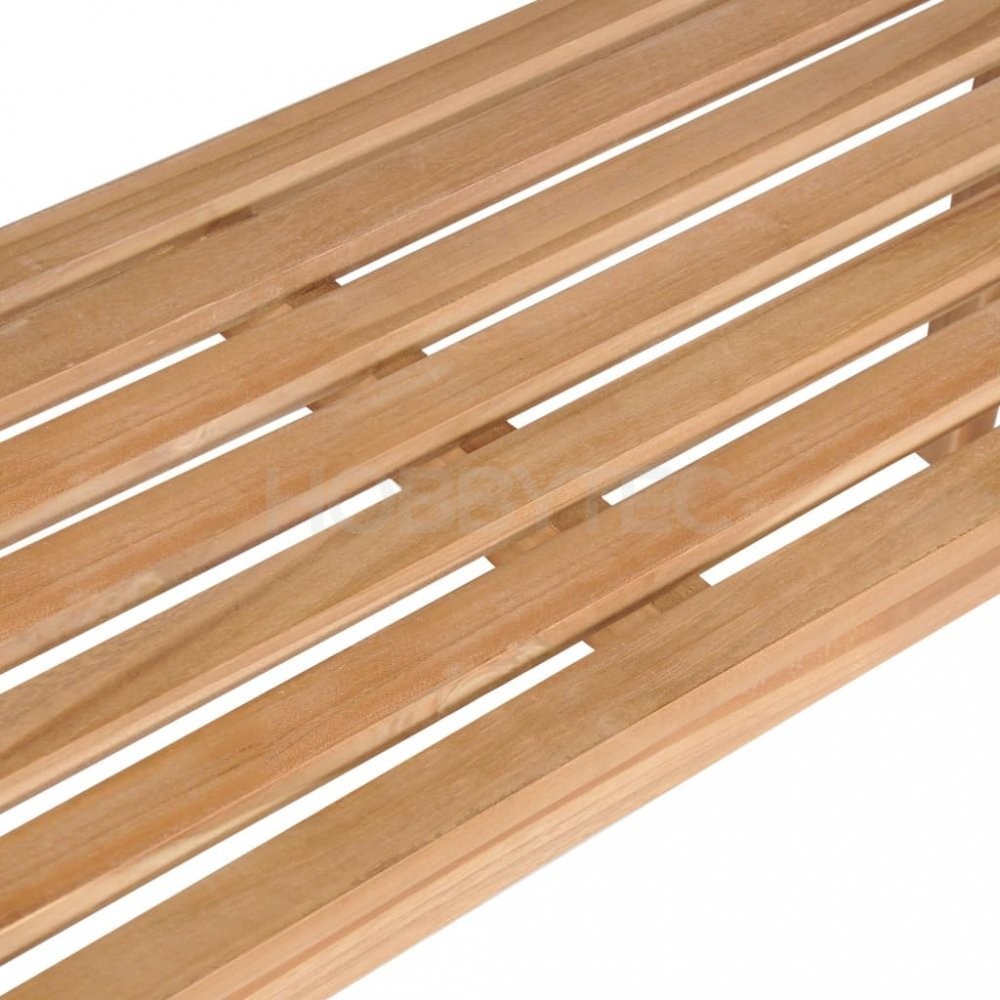 Zahradní lavice masivní teak Dekorhome | hobbytec.cz