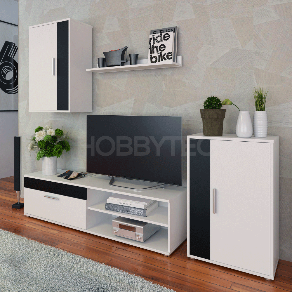 KEVIN OBYVACIA STENA BIELA / CIERNA | hobbytec.cz